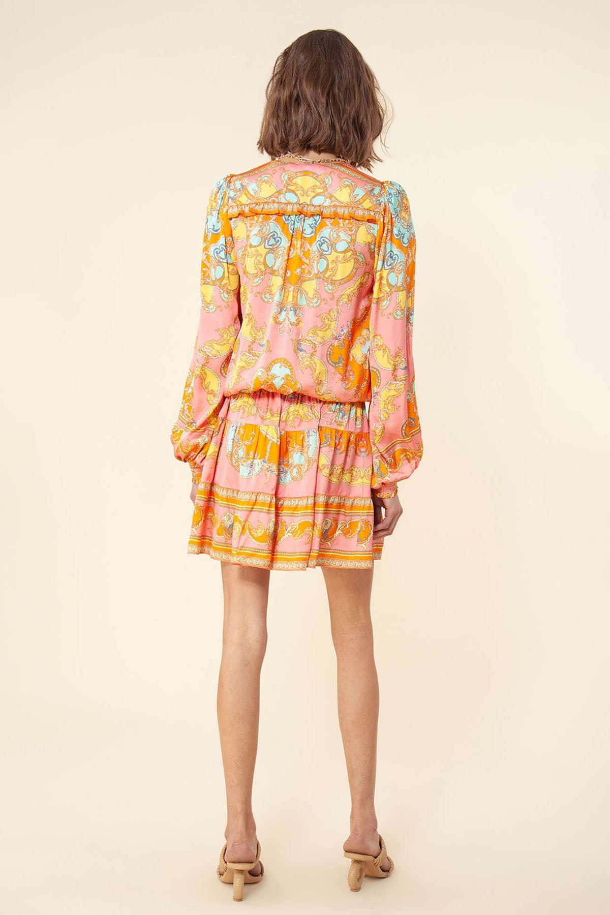 Hale Bob Garland Mini Elbise 31AG6020 PNK