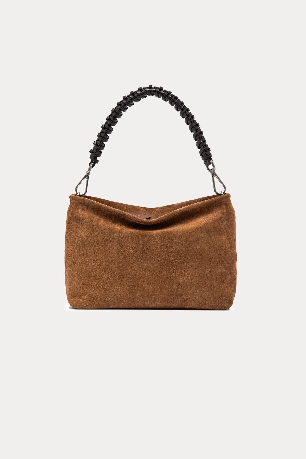 Gianni Chiarini Brenda Süet Omuz Çantası BS 8265 CM PL COGNAC