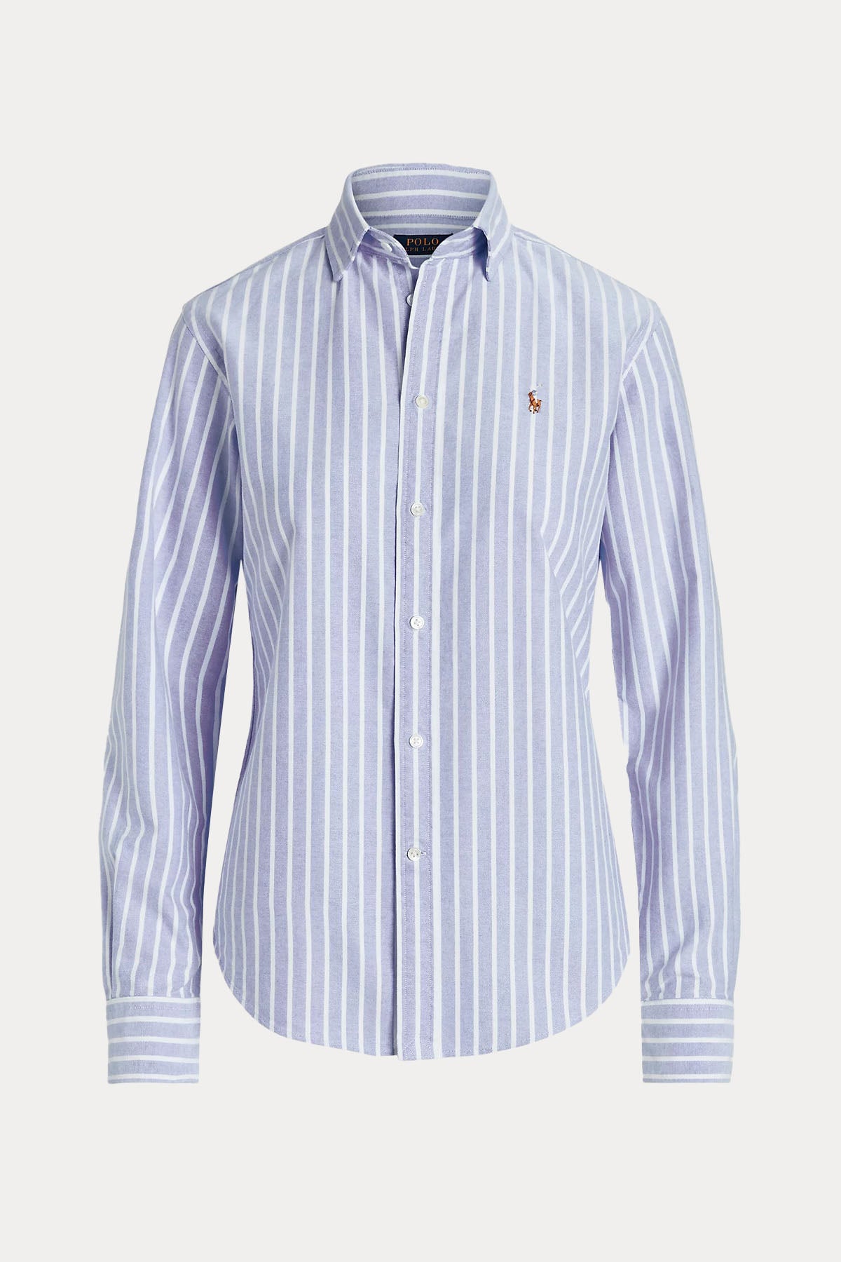 Polo Ralph Lauren Custom Fit Çizgili Oxford Gömlek 211891377004