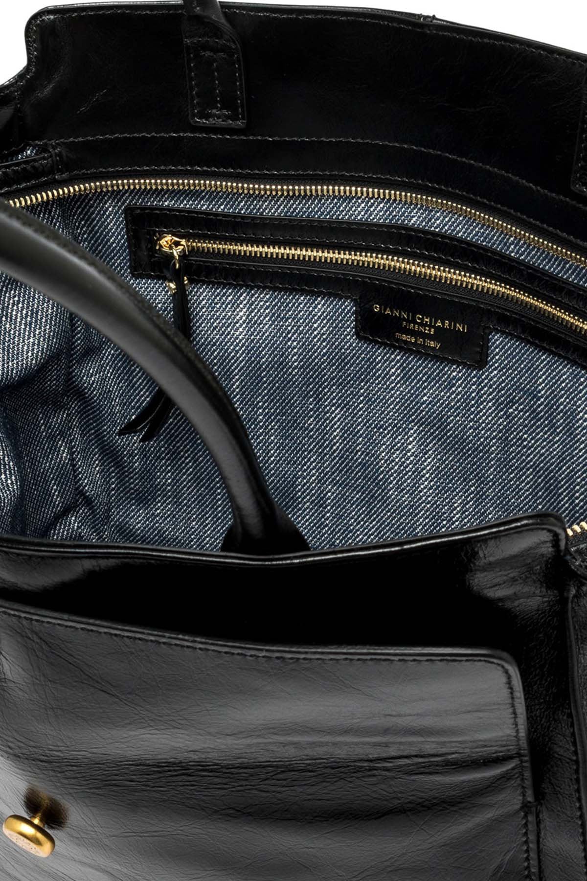 Gianni Chiarini Che Mumlu Deri Omuz Çantası BS 11936 RALPH 001